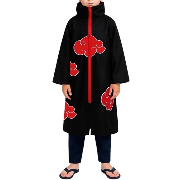 Naruto Shippuden | Jackets & Coats | Naruto Akatsuki Cloak Costume ...
